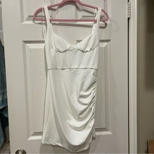Zara | Dresses | Zara Draped Elasticized Dress | Poshmark